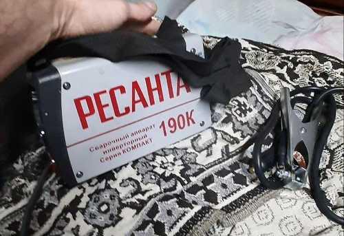 Сварочный аппарат ресанта 190к