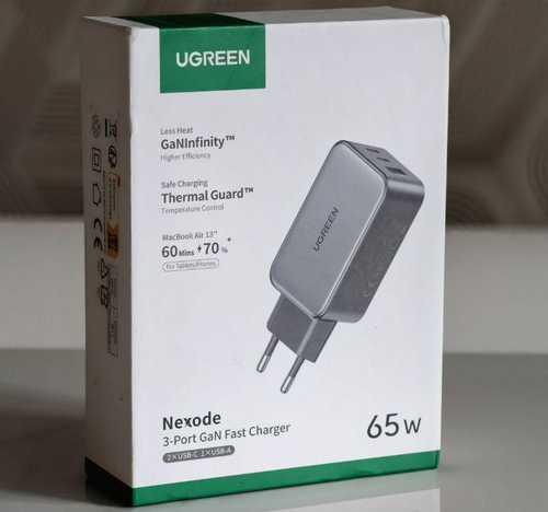 Ugreen Nexode 65W GaN новые