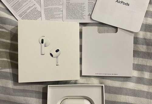 Наушники apple airpods 3rd generation