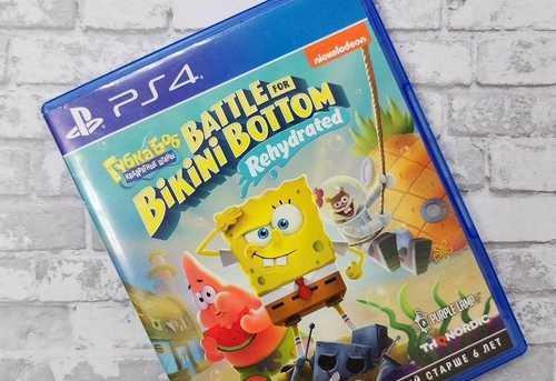 Губка Боб Battle for bikini bottom PS4