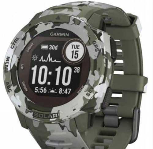 Часы Garmin Instinct Solar Camo Edition