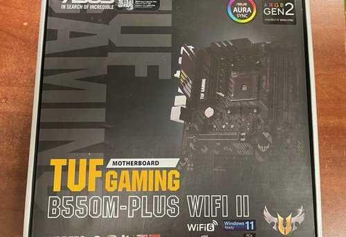 Плата Asus TUF Gaming B550M-Plus WiFi II AM4 mATX