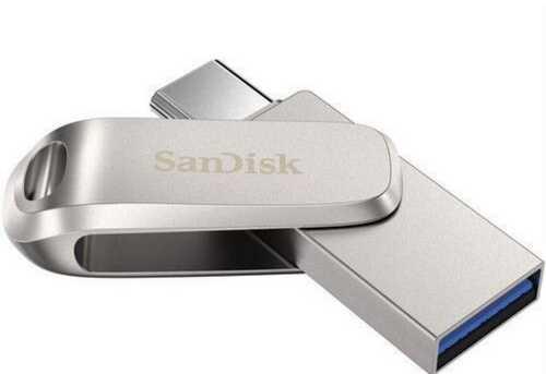 Флешка SanDisk Ultra dual drive 128 gb, 64gb