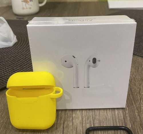 Наушники apple airpods 2 новые(не вскрывались)