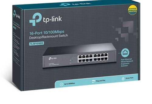 Kоммутатор TP-link TL-SF1016DS