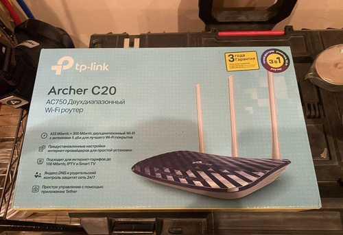 Wifi роутер TP link archer c20
