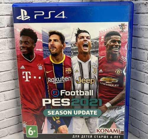 Игра для PS4 PES 2021