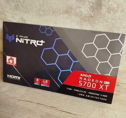 Видеокарта rx 5700 xt sapphire nitro  