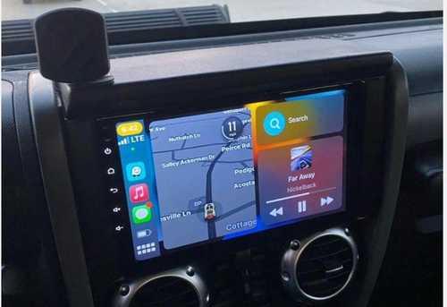 Мультимедийная система Android Jeep Wrangler 2007+
