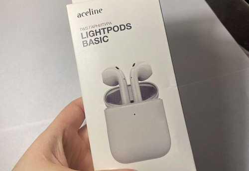 Беспроводной наушник aceline lightpods basic