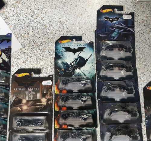 Hot Wheels Premium серия batman 2014г