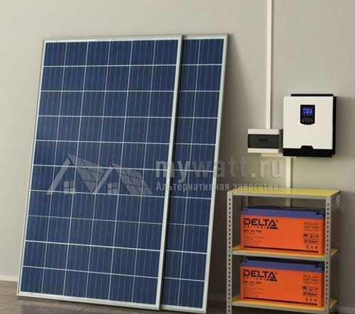 Солнечная батарея комплект "экогибрид-560"
