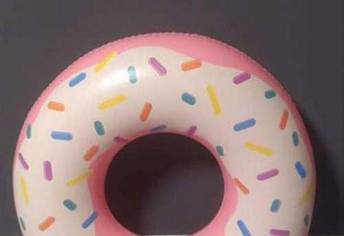 Надувной круг пончик
