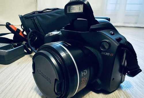 Компактный фотоаппарат Canon SX30 IS