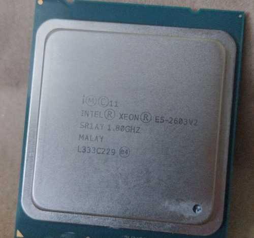 Процессор intel xeon e5 2603 v2