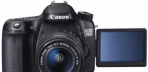 Canon EOS 70D Kit 18-55mm 1.3.5-5.6 IS STM