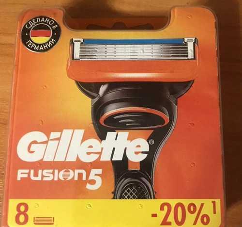 Кассеты для бритья gillette fusion 5