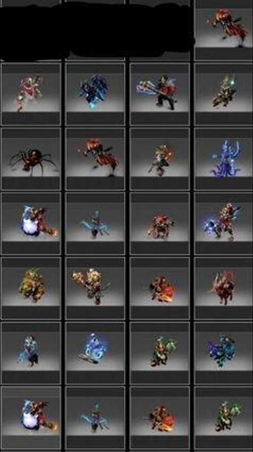 Collector sets DotA 2 / Immortal items