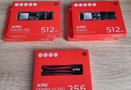 Adata xpg gammix s11 pro, sx8100, sx8200