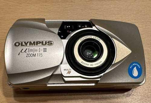 Пленочный фотоаппарат Olympis Mju II