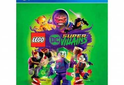 Игра lego DC Super-Villains (PS4, русские субтитры