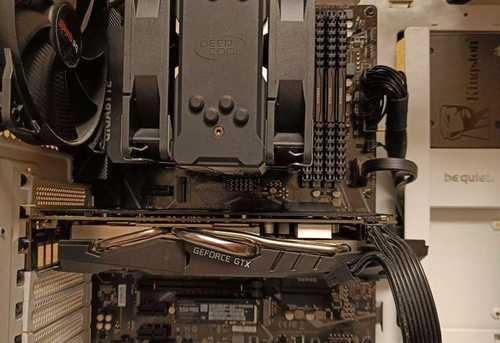 Связка\сборка компьютерная материнка+CPU+DDR4+GPU