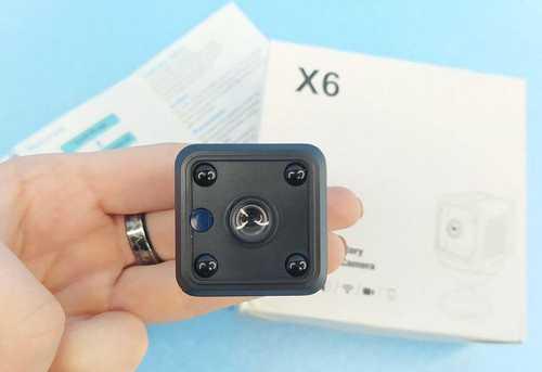Камера видеонаблюдения wifi/вайфай/вай-фай X6 мини