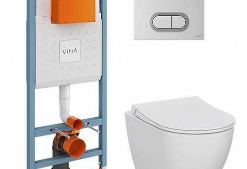 Комплект инсталляци+унитаз VitrA Mia 9856B003-7200