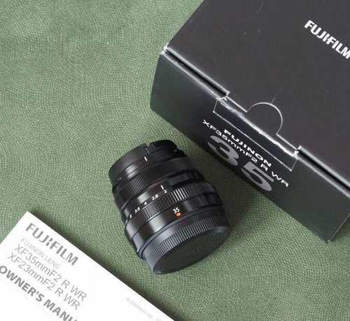 Fujifilm Fujinon XF 35mm f2 R WR