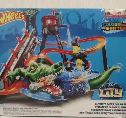Автомойка трек Hotwheels gator