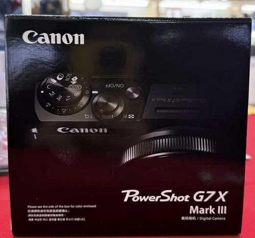 Canon g7x mark iii новый