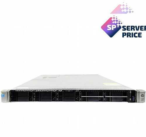 HP ProLiant DL360 Gen9 10xSFF/E5-2667 v4 x2/16GB 2400T x4/P840 4GB x1/800W x2