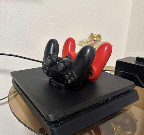 Sony playstation 4 slim 500gb 2 джойстика