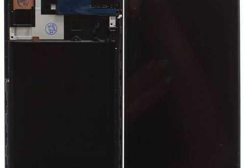 Дисплей для Samsung A30s (A307) в рамке oled (HE)