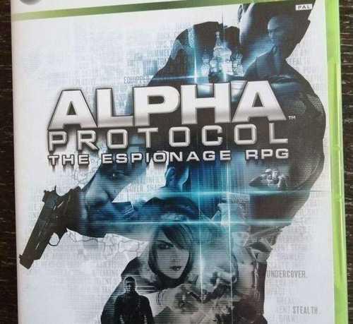 Alpha Protocol. Диск для Xbox 360