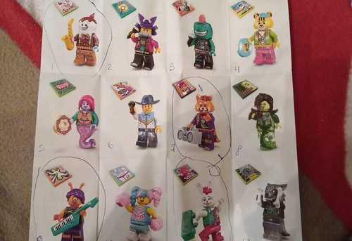 Lego vidiyo 43101 minifigures