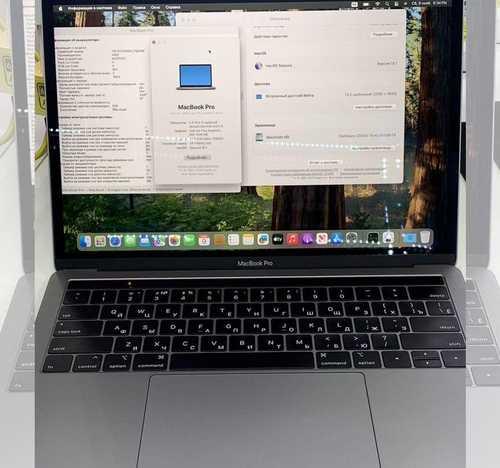 Apple Macbook pro 13 (2019) i5-2,4GHz 8/256 GB