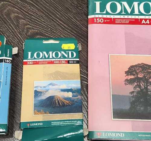 Фотобумага lomond