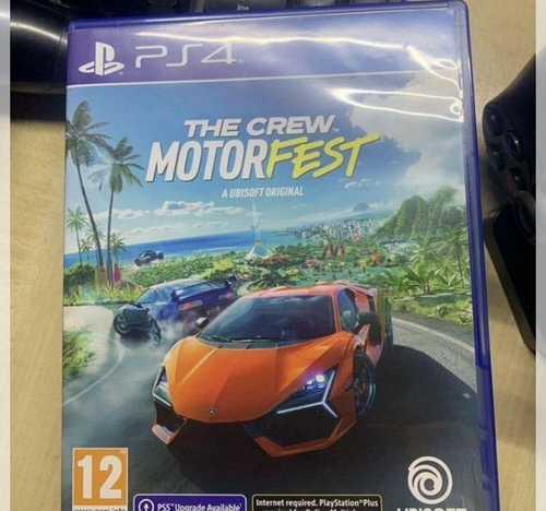 Диски на ps4 The Crew motorfest