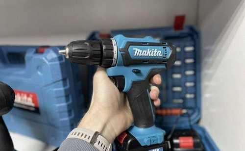 Шуруповерт Makita 18v с набором. Арт:34226