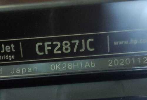 CF287JC новый оригинал