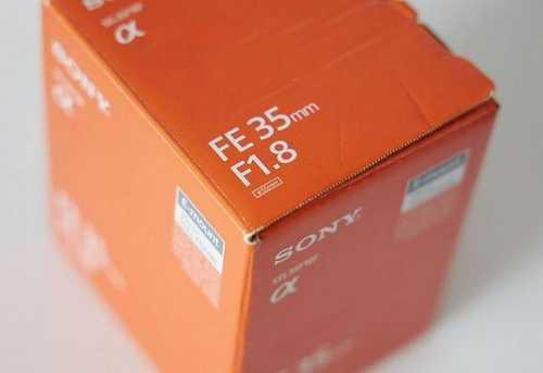Объектив Sony FE 35mm f/1.8