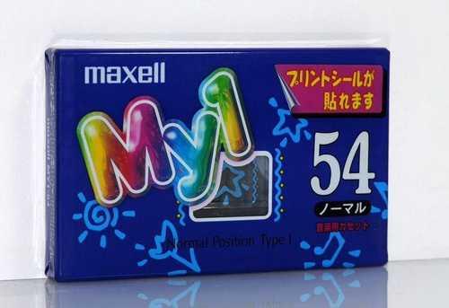 Аудиокассеты maxell MY1 54 japan market (2438)