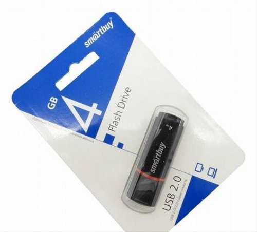 USB флешка 4GB Smartbuy Crown Black