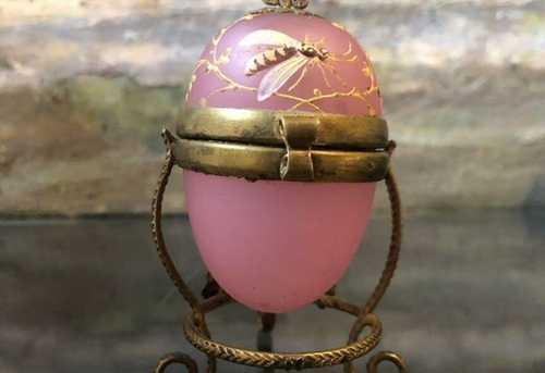 Шкатулка пасхальное яйцо 19 век