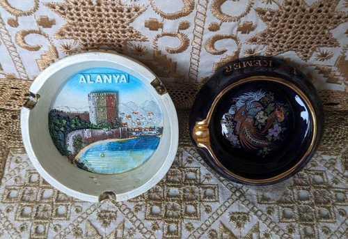 Пепельницы - сувениры из Турции, фарфор, керамика