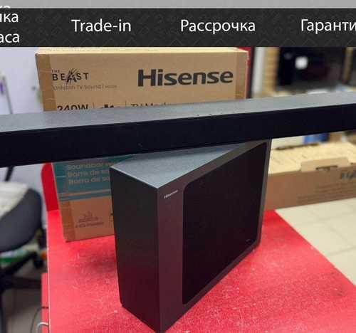 Домашний кинотеатр саундбар Hisense HS2100