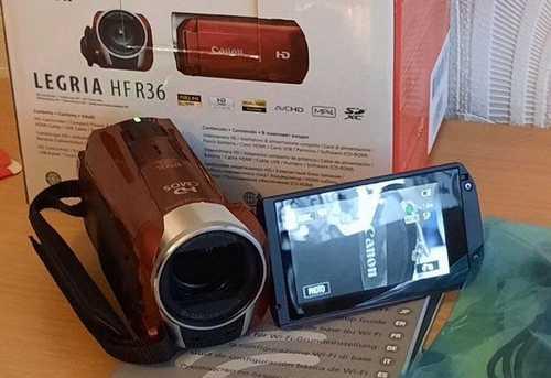 Видеокамера Canon legria HF R36 б / у