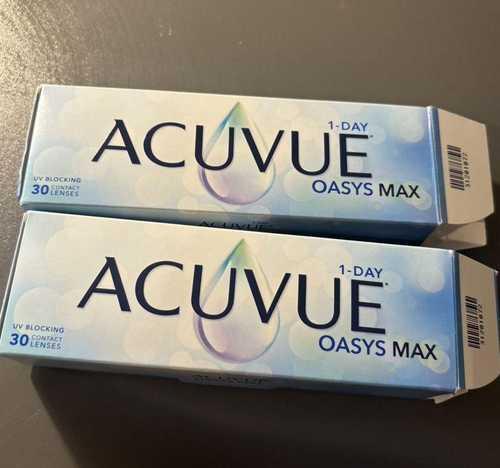 Линзы контактные acuvue oasys 1 day