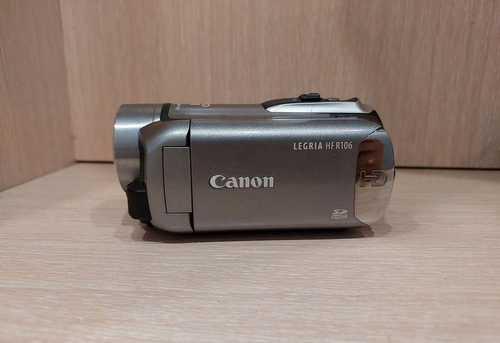 Видеокамера canon legria HF R106